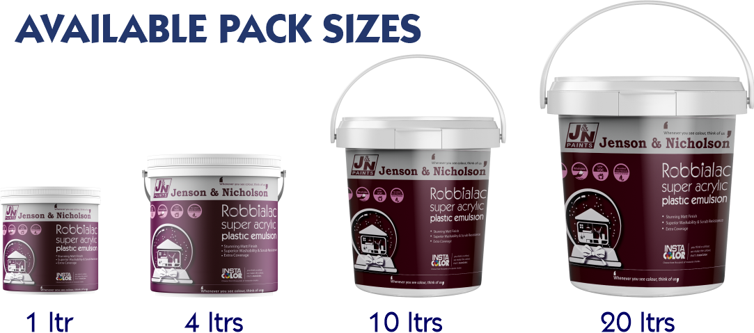 Buy best selling Robbialac Interior Wall Emulsion | Sheenlac